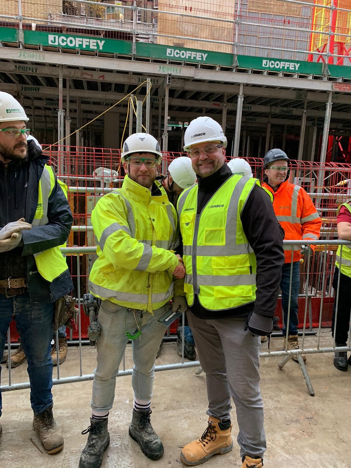 Berkeley Square Health & Safety Awards! - J Coffey Construction Ltd