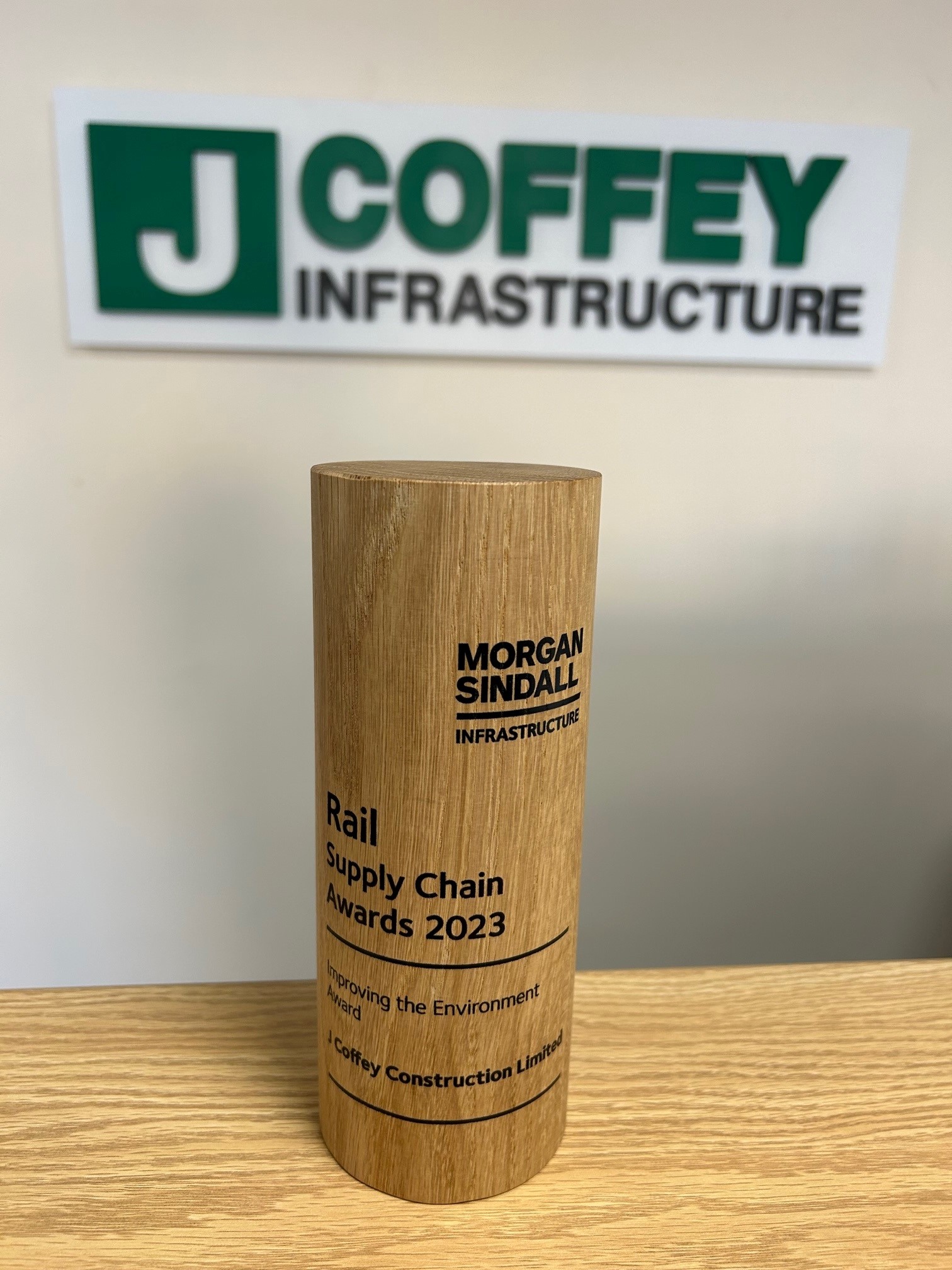 Improving the Environment Award - J Coffey Construction Ltd