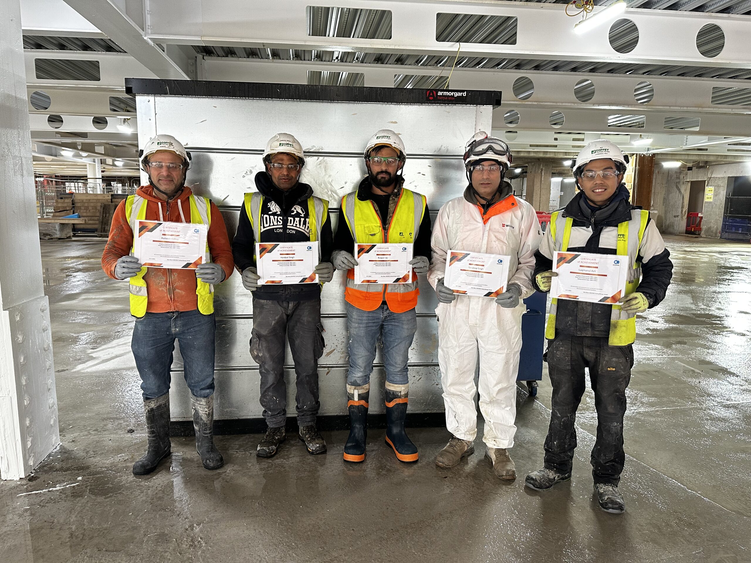 Quality Training - J Coffey Construction Ltd