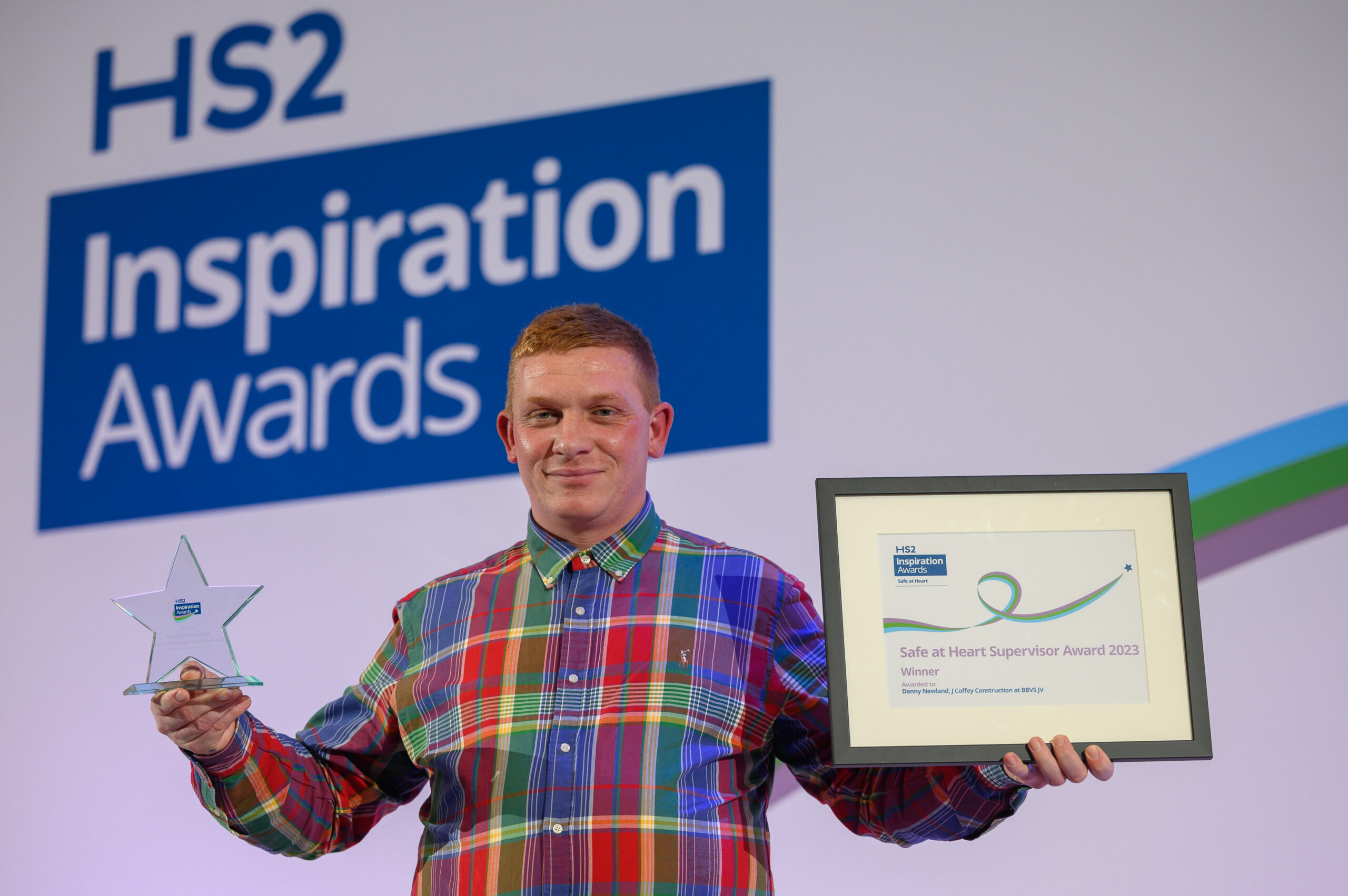 Outright Winner - Danny takes home the HS2 Inspiration Award! - J ...