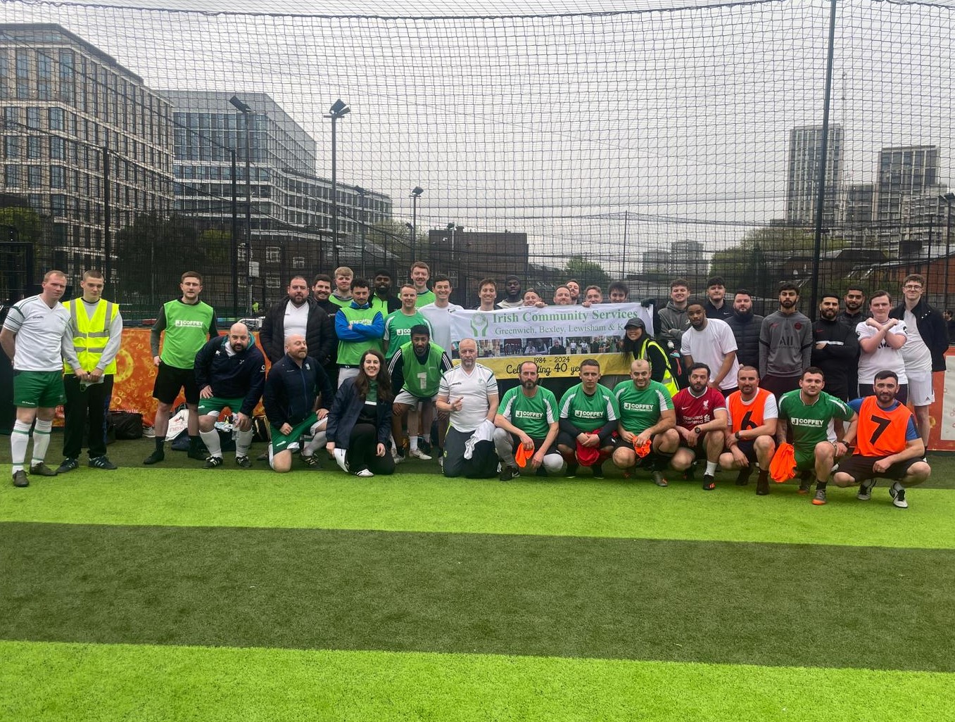 ICS 40TH Anniversary Football Tournament - J Coffey Construction Ltd
