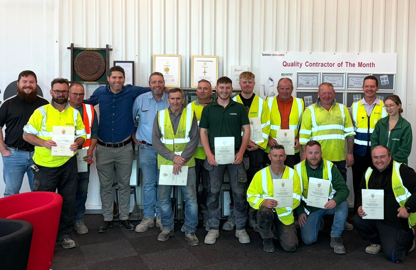 Investing in Our People. Building Safer Projects. - J Coffey ...